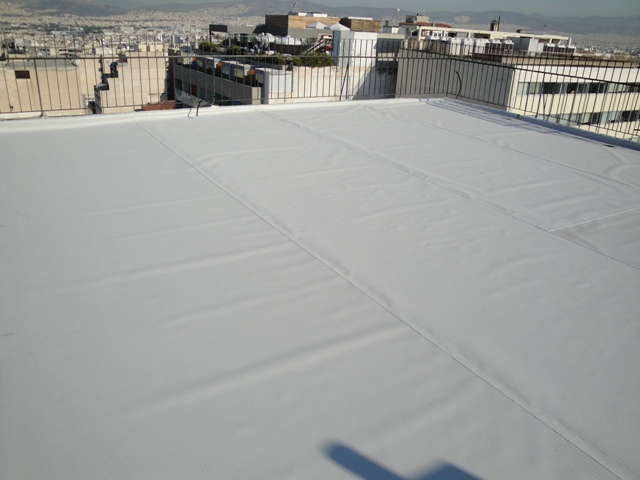 ΑΝΕΣΤΡΑΜΜΕΝΗ ΜΟΝΩΣΗ ΜΕ ΜΕΜΒΡΑΝΗ TPO & POLYTILE